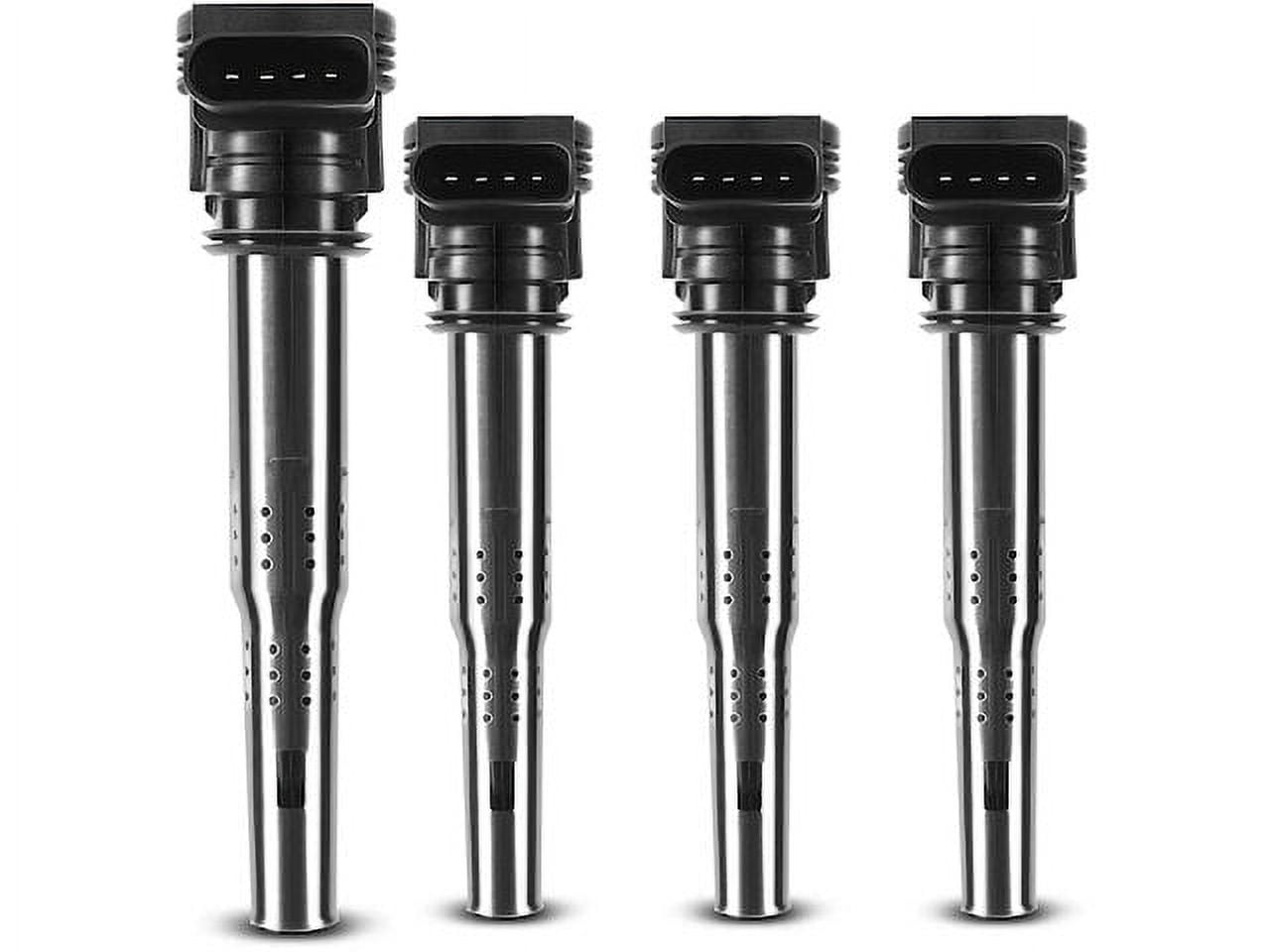 Ignition Coil Kit 4 - Compatible with 2010 - 2015 Audi A5 Quattro 2.0L ...