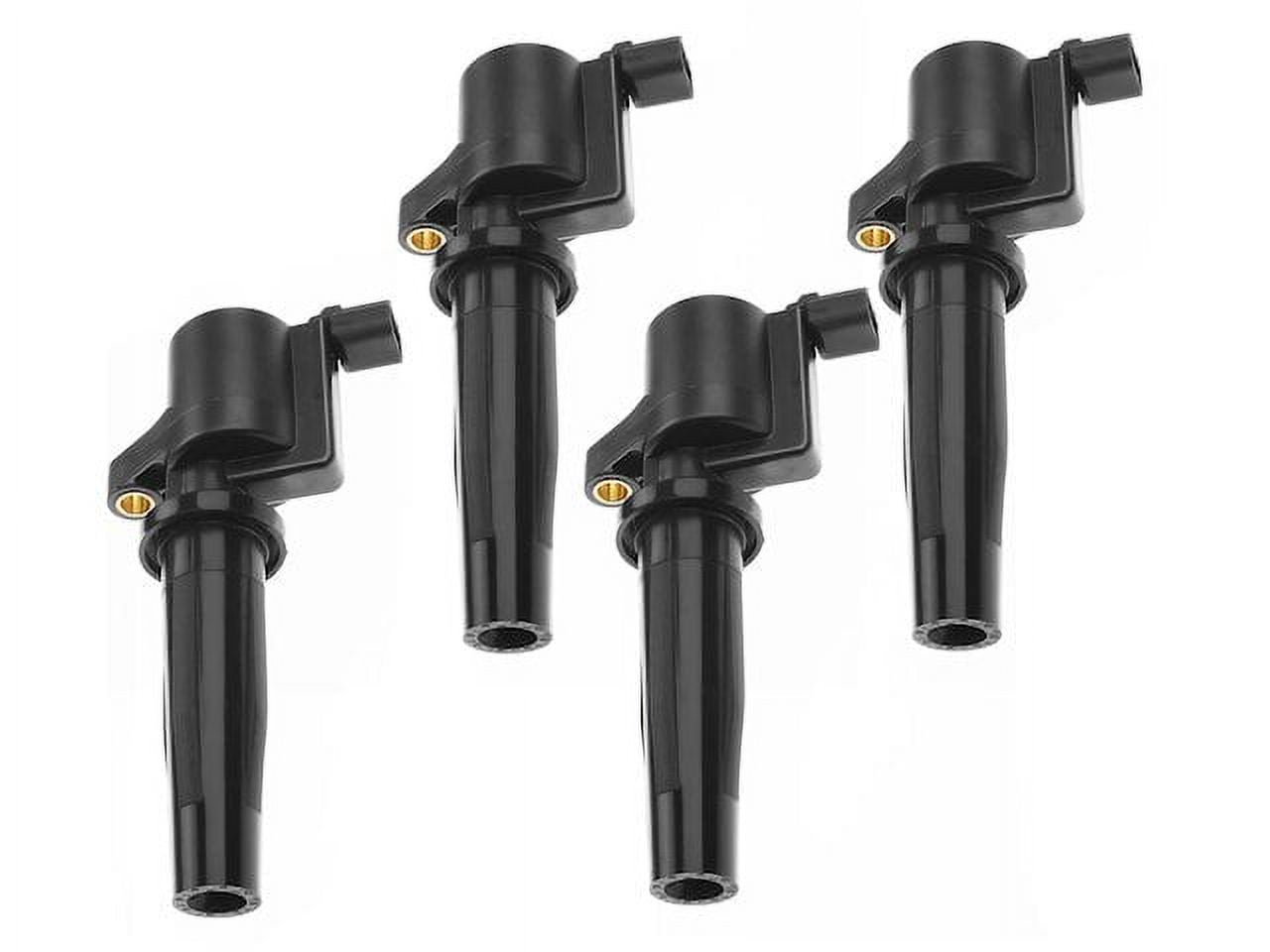 Ignition Coil Kit 4 - Compatible with 2010 - 2020 Ford Fusion 2011 2012 ...