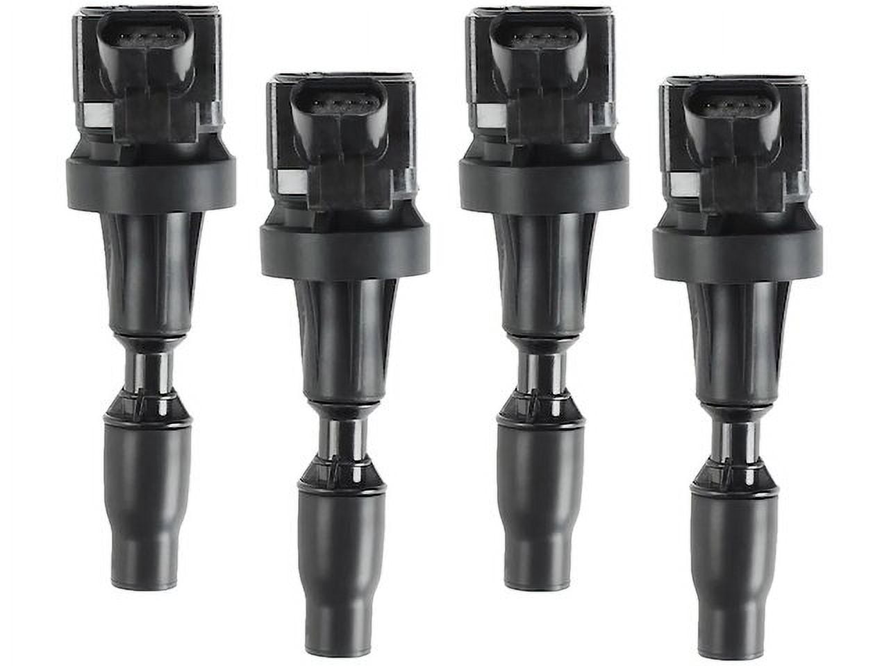 Ignition Coil Kit 4 - Compatible with 2016 - 2018 Kia Optima 1.6L 4 ...