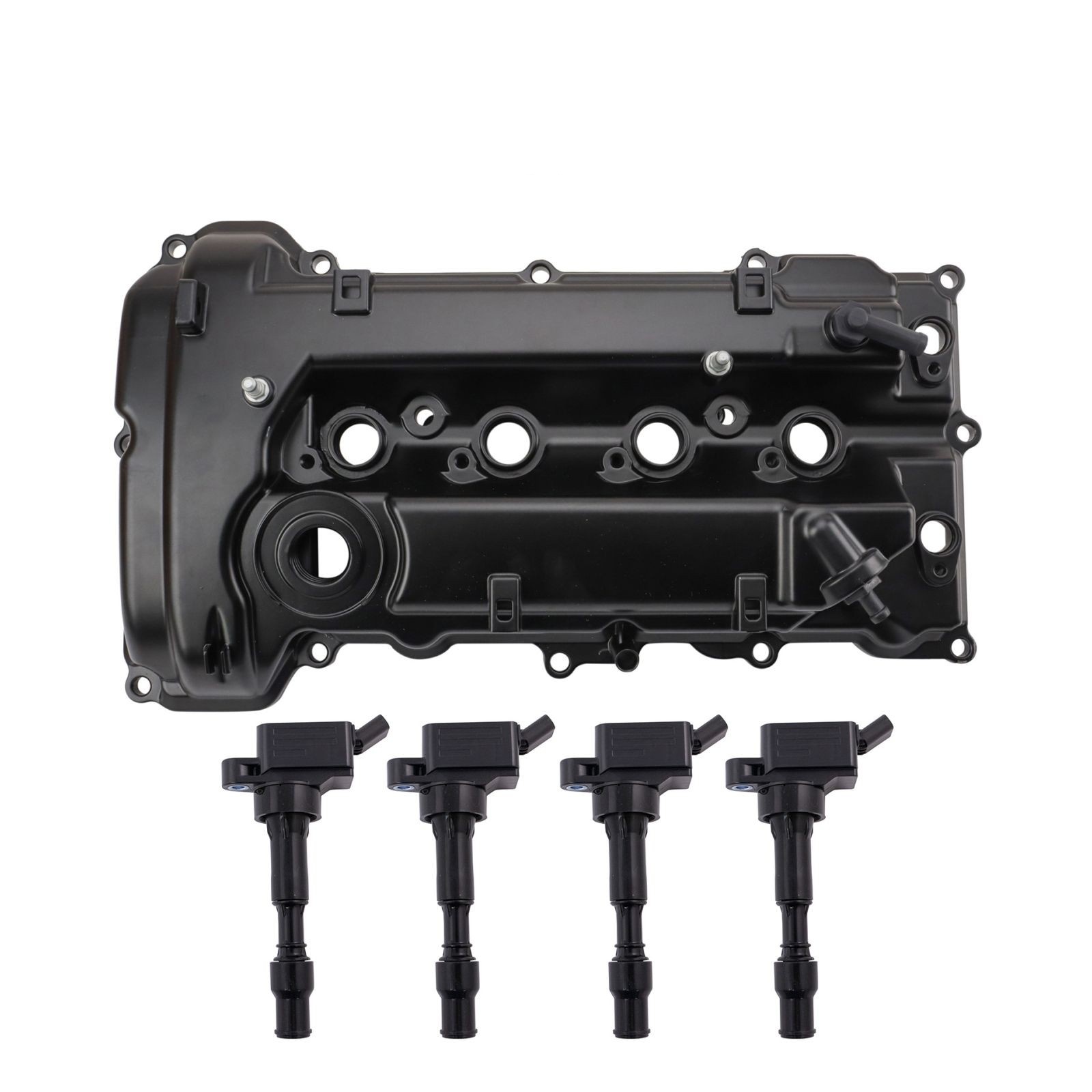 Ignition Coil Kit 5-Pack - 224102E700/27300-2E601 Compatible Black ...