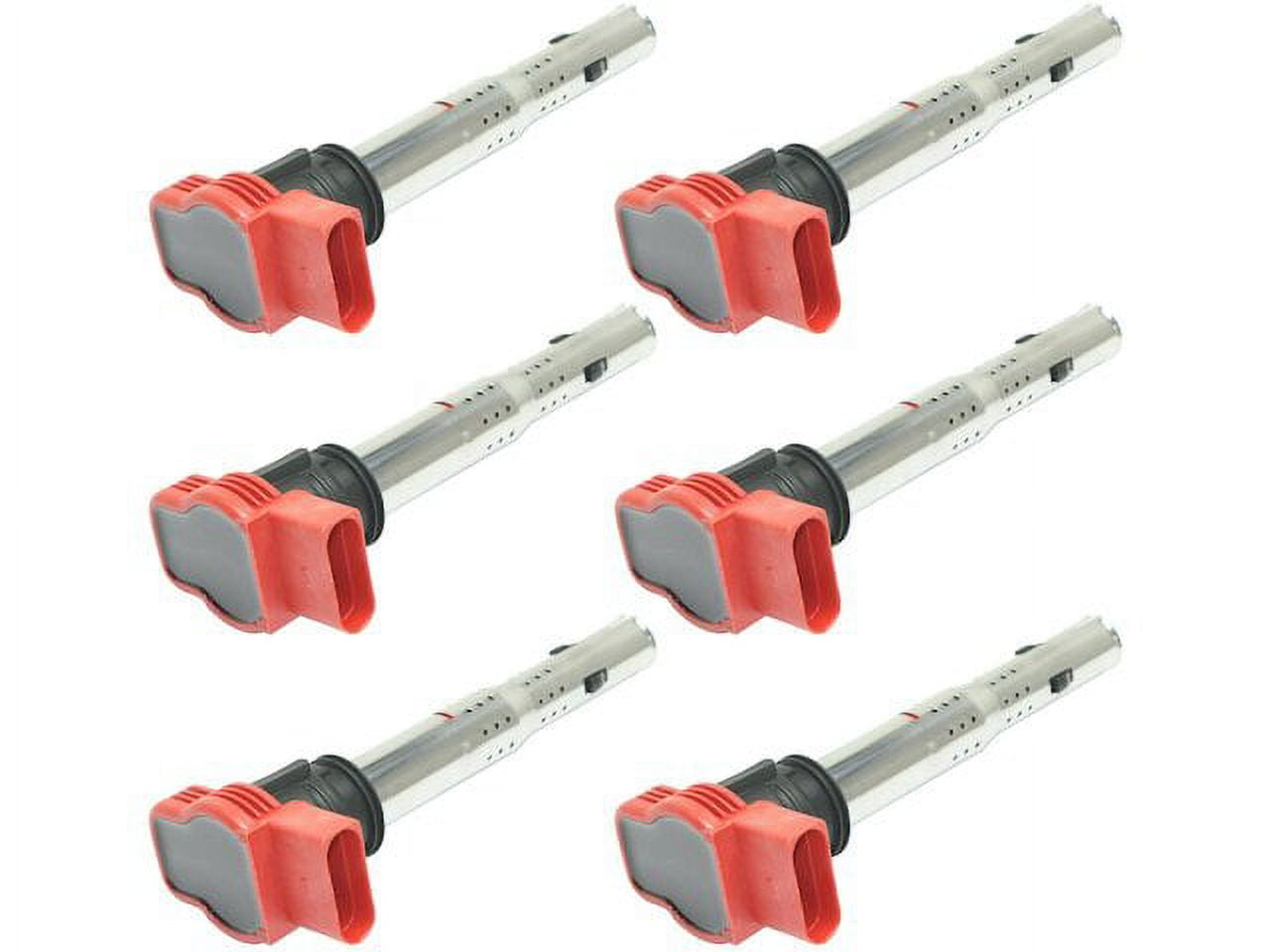 Ignition Coil Kit - 6 Piece - Compatible with 2005 - 2018 Audi A6 ...