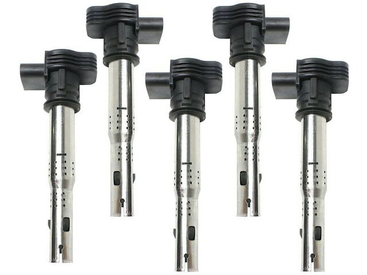 Ignition Coil Kit - Compatible with 2005 - 2015 Volkswagen Jetta 2.5L 5 ...