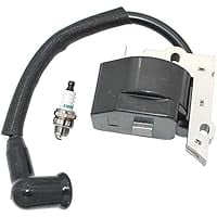 Ignition Coil Module with Spark Plug BM6A Compatible with Craftsman Gas ...