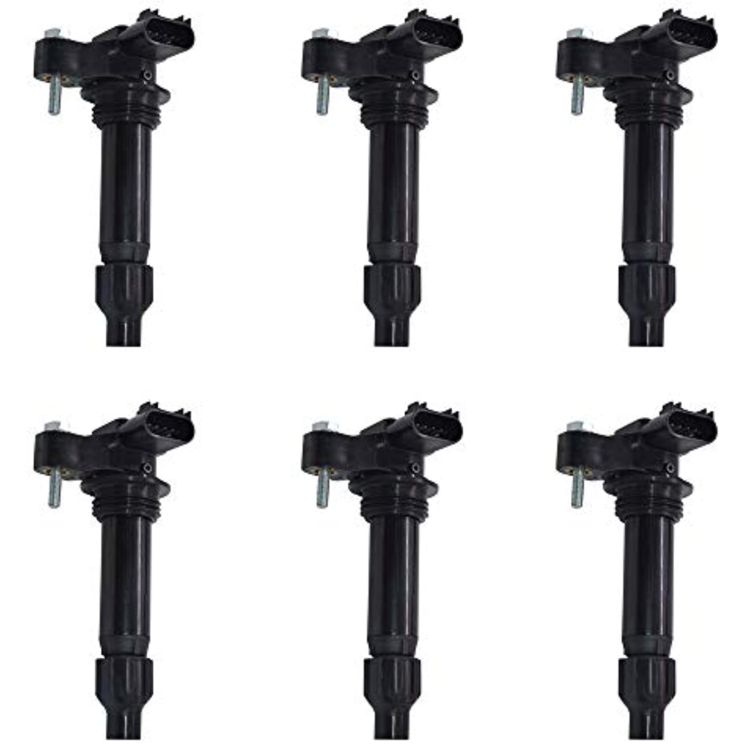 Ignition Coil Pack Set of 6 for Buick Cadillac CTS Chevy Impala GMC ...