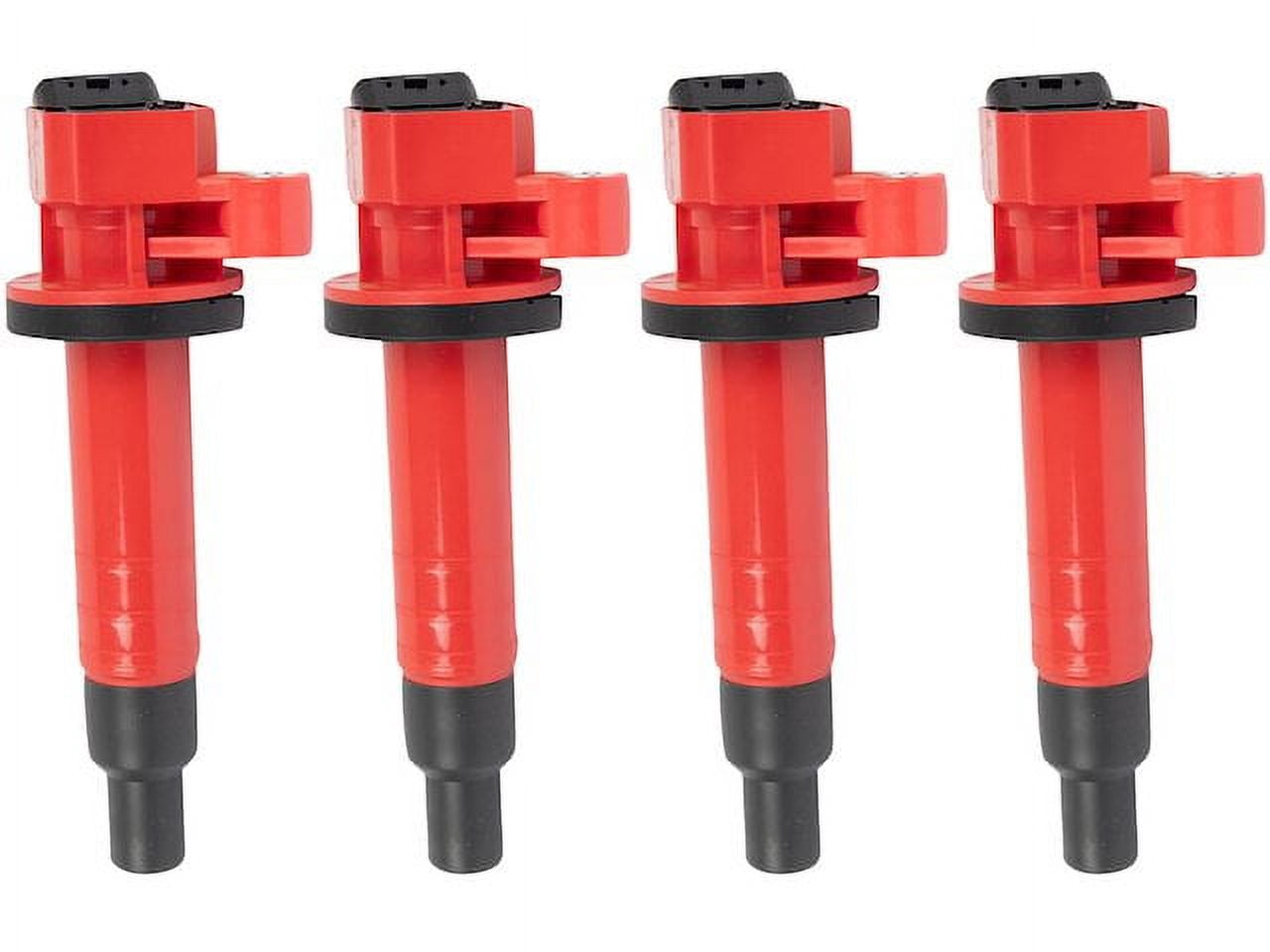 Ignition Coil Set 4 Piece - Compatible with 2000 - 2008 Toyota Corolla ...