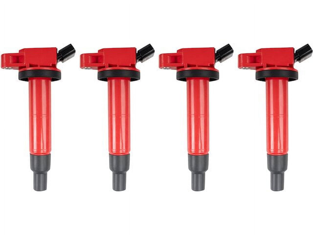Ignition Coil Set 4 Piece - Compatible with 2001 - 2008 Toyota RAV4 ...