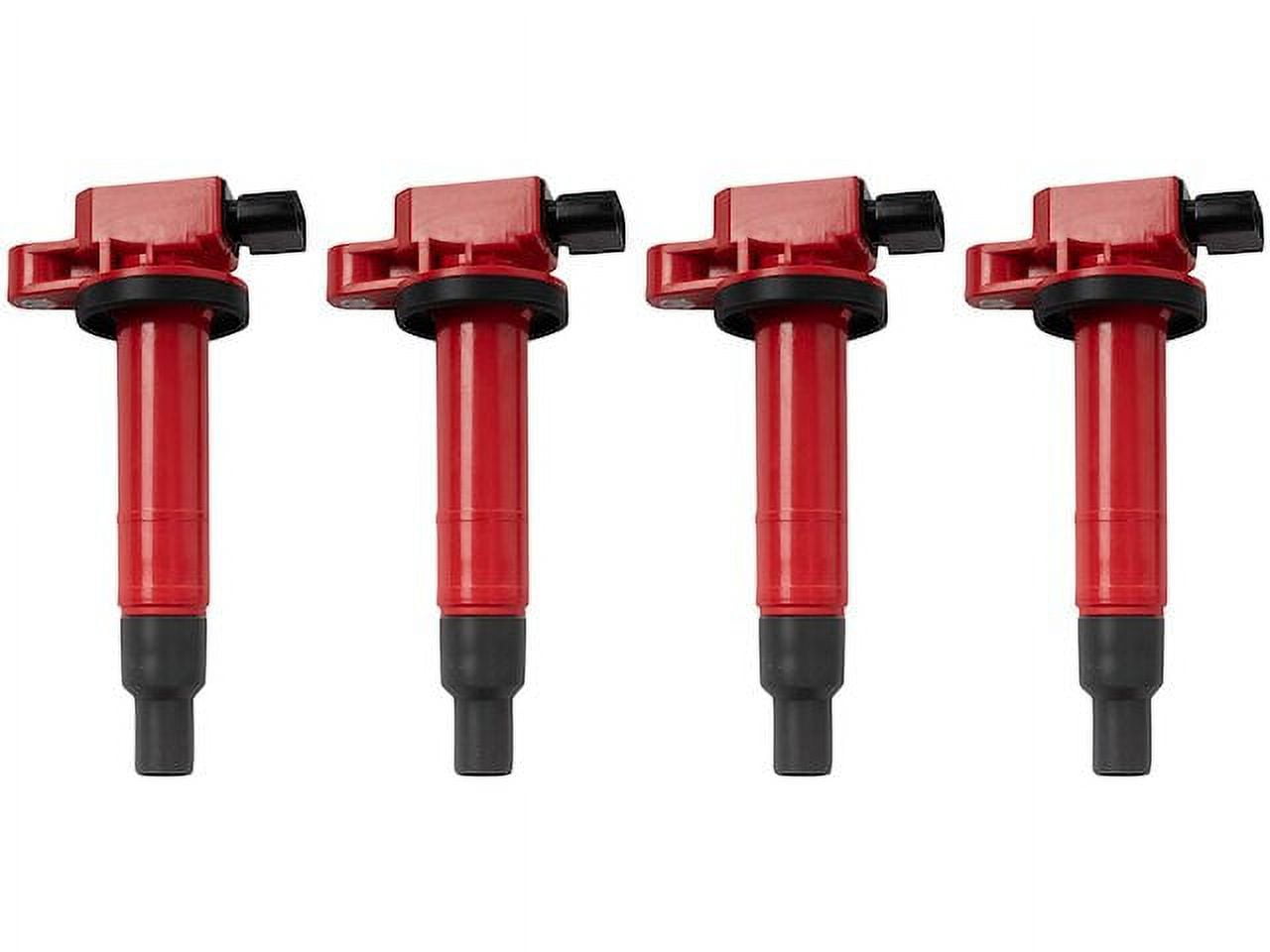 Ignition Coil Set 4 Piece - Compatible with 2001 - 2009 Toyota Prius ...