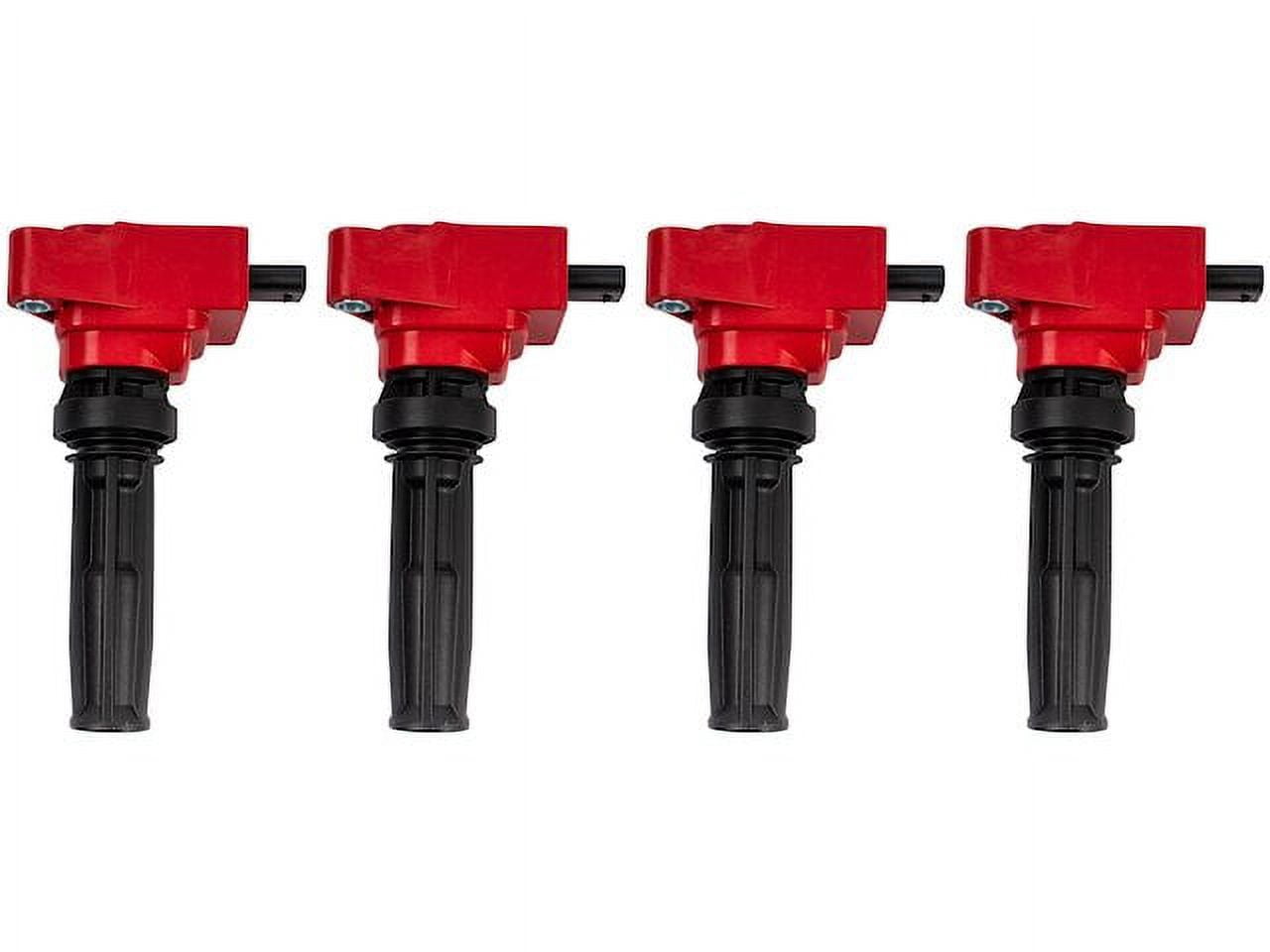 Ignition Coil Set 4 Piece - Compatible with 2019 - 2021 Ford Edge 2.0L ...