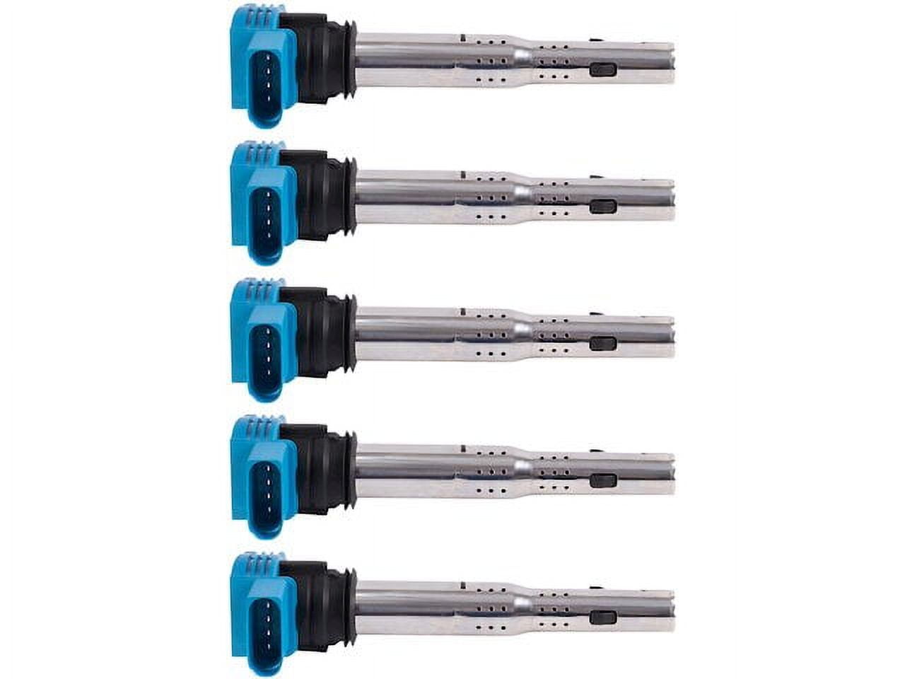 Ignition Coil Set 5 Piece - Compatible with 2005 - 2014 Volkswagen ...