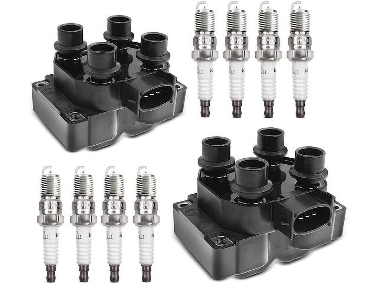 Autopart Premium Ignition Coil Set, Spark Plugs, 1997-1999 Ford F-150 4 ...