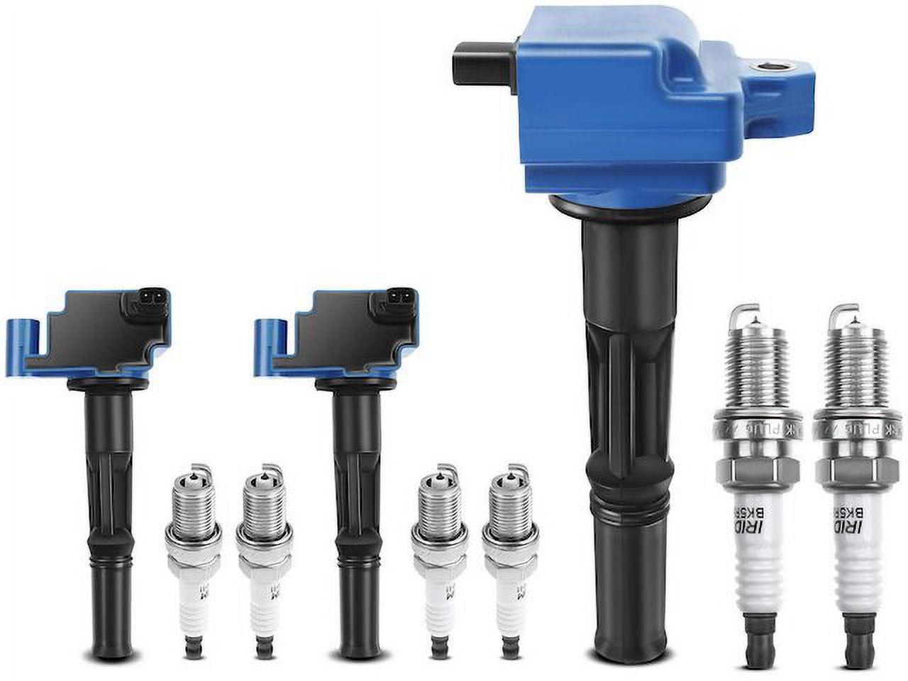 Ignition Coil Set with Spark Plugs 3 - Compatible with 1996 - 2002 ...