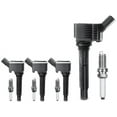 Ignition Coil Set with Spark Plugs 4 - Compatible with 2014 - 2019 ...