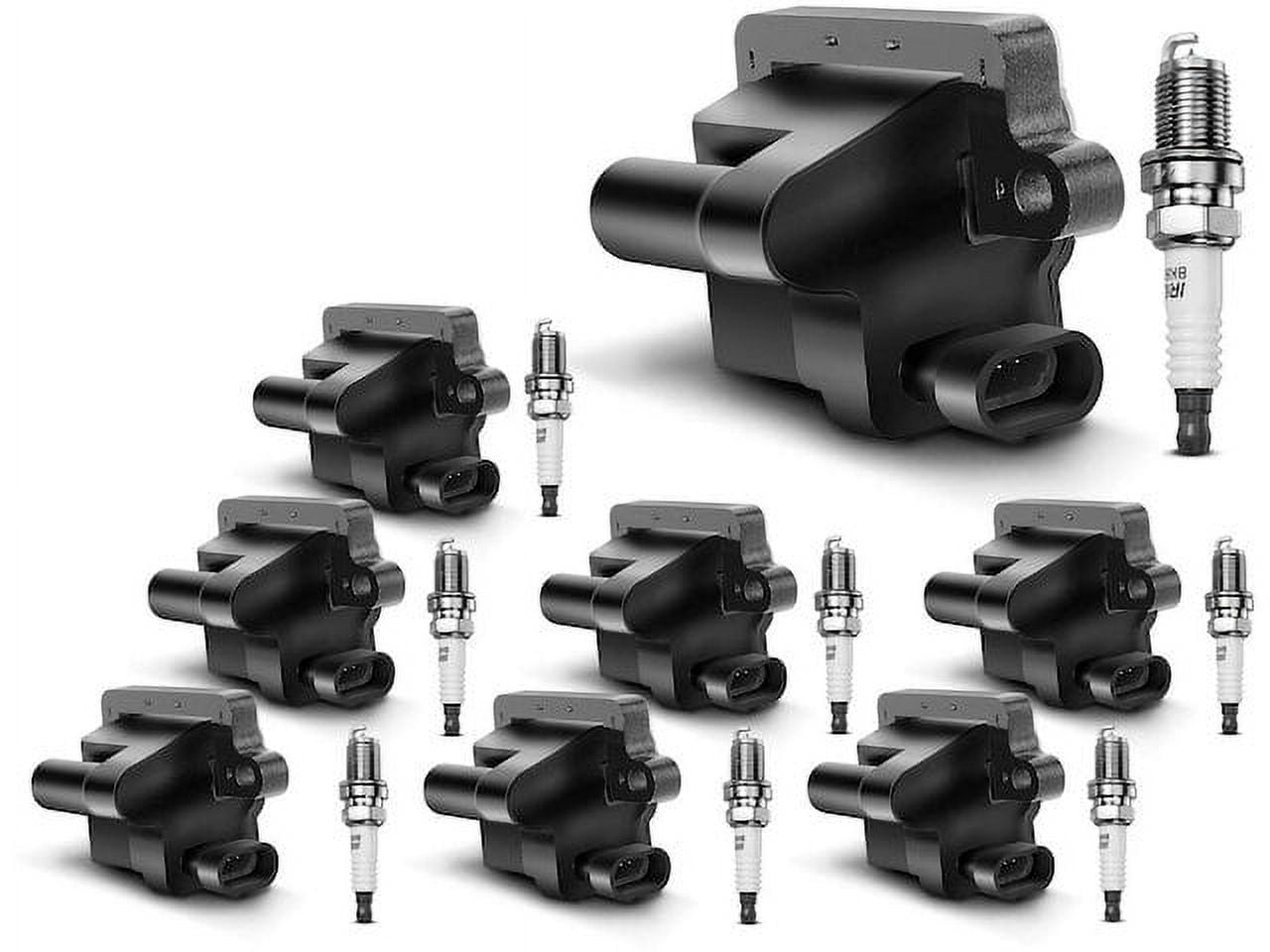 Ignition Coil Set with Spark Plugs 8 - Compatible with 2003 - 2006 ...