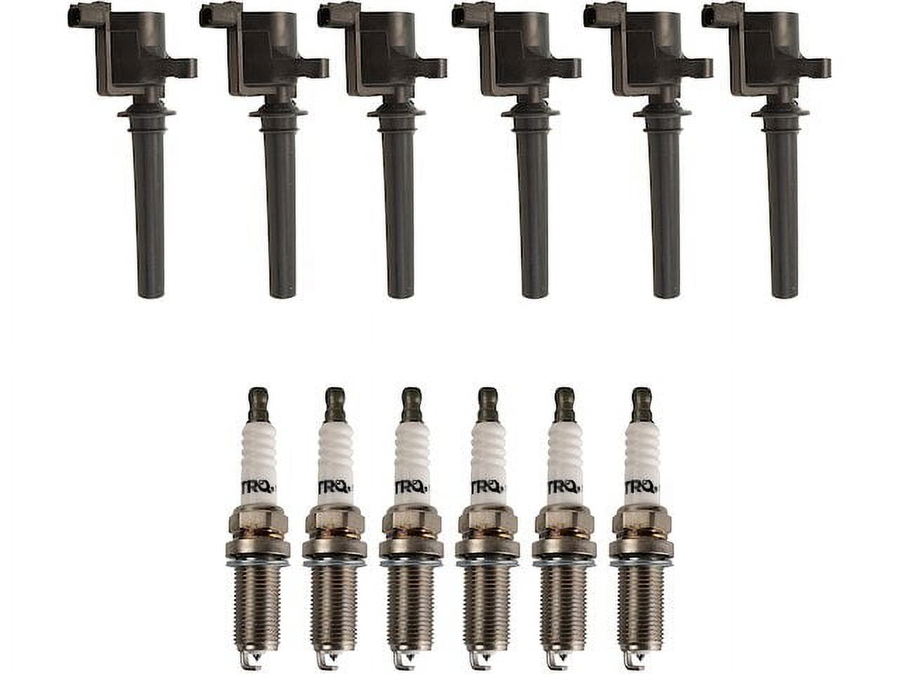 Ignition Coil Set with Spark Plugs - Compatible with 2001 - 2008 Ford ...