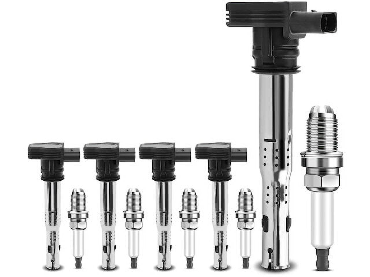 Ignition Coil and Spark Plug Kit 10 - Compatible with 2006 - 2010, 2012 ...