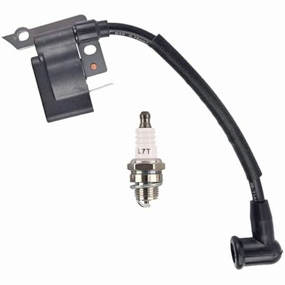 Ignition Coil & Spark Plug Replacement for Ryobi Trimmer Powerhead Fits ...