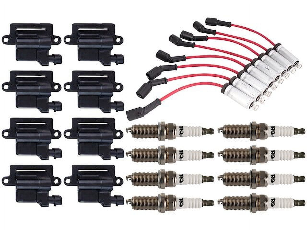 Ignition Coil Spark Plug and Wire Set 17 Piece - Compatible with 2000 ...