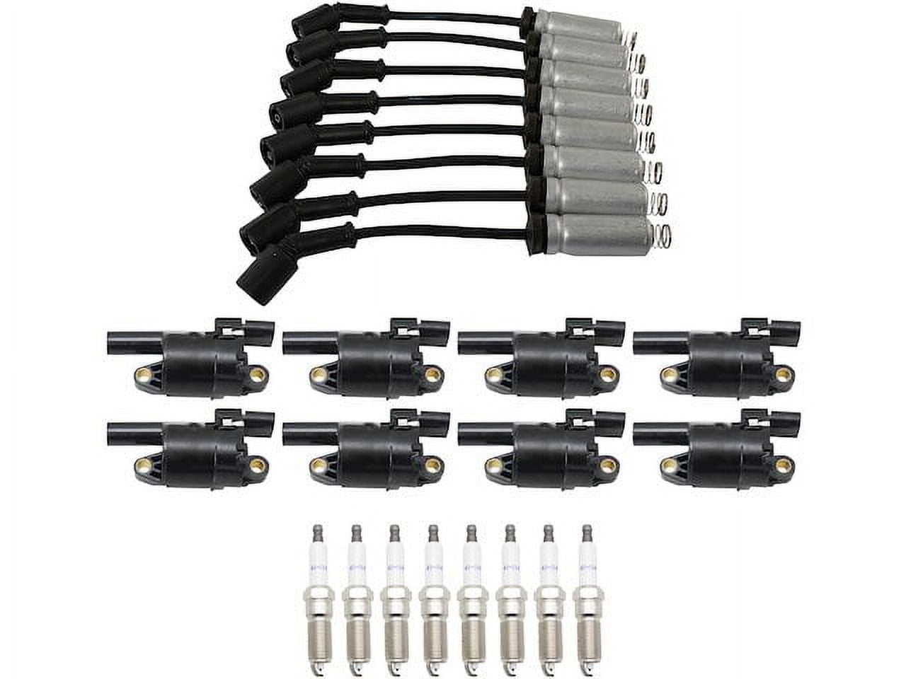 Ignition Coil Spark Plug and Wire Set 17 Piece - Compatible with 2019 ...