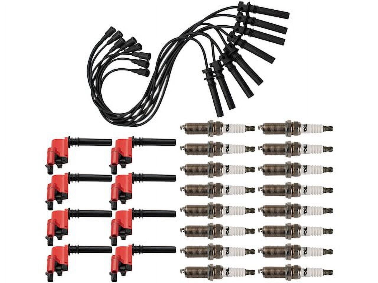 Ignition Coil Spark Plug and Wire Set 25 Piece - Compatible with 2003 - 2005 Dodge Ram 1500 5.7L ...