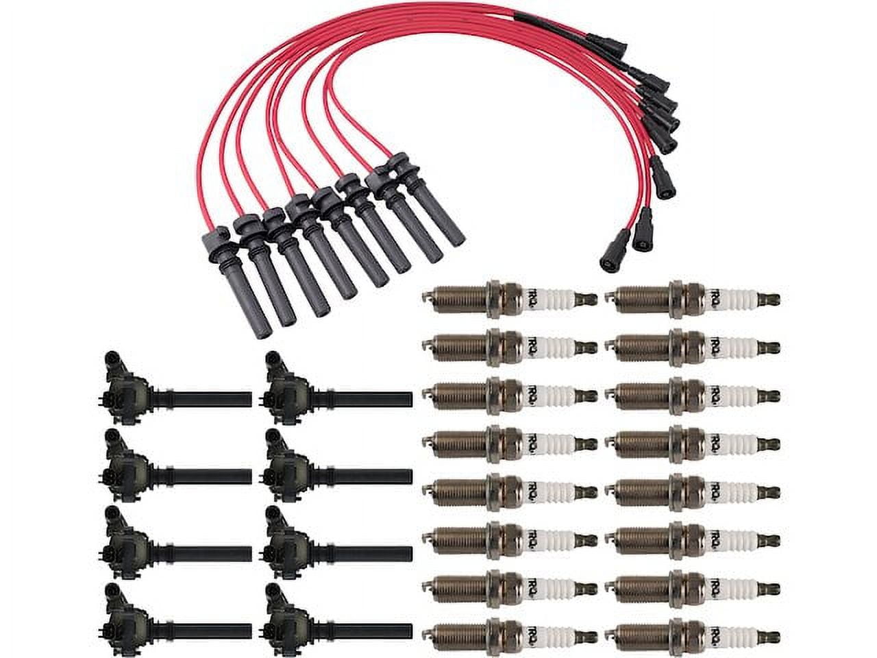 Ignition Coil Spark Plug and Wire Set 25 Piece - Compatible with 2003 - 2005 Dodge Ram 1500 5.7L ...