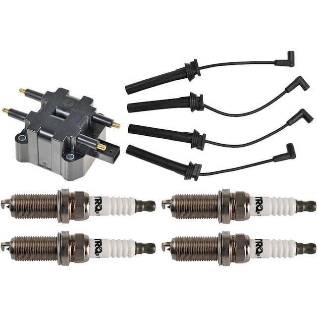 Ignition Coil Spark Plug and Wire Set 6 Piece - Compatible with 2003 ...