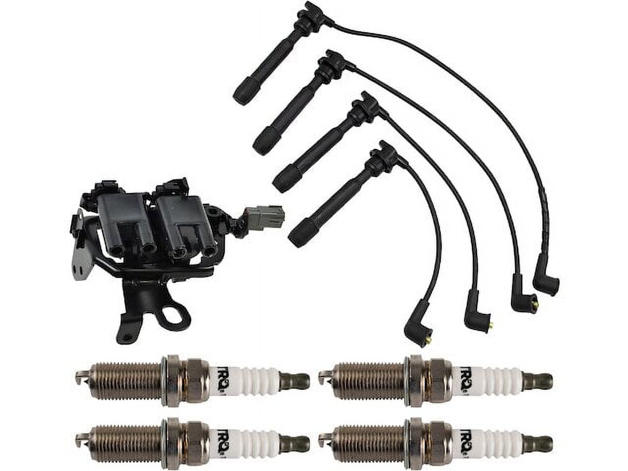 T.RQ Ignition Coil, Spark Plug, Wire Set, 6 Piece, Fits 2003-2006 ...