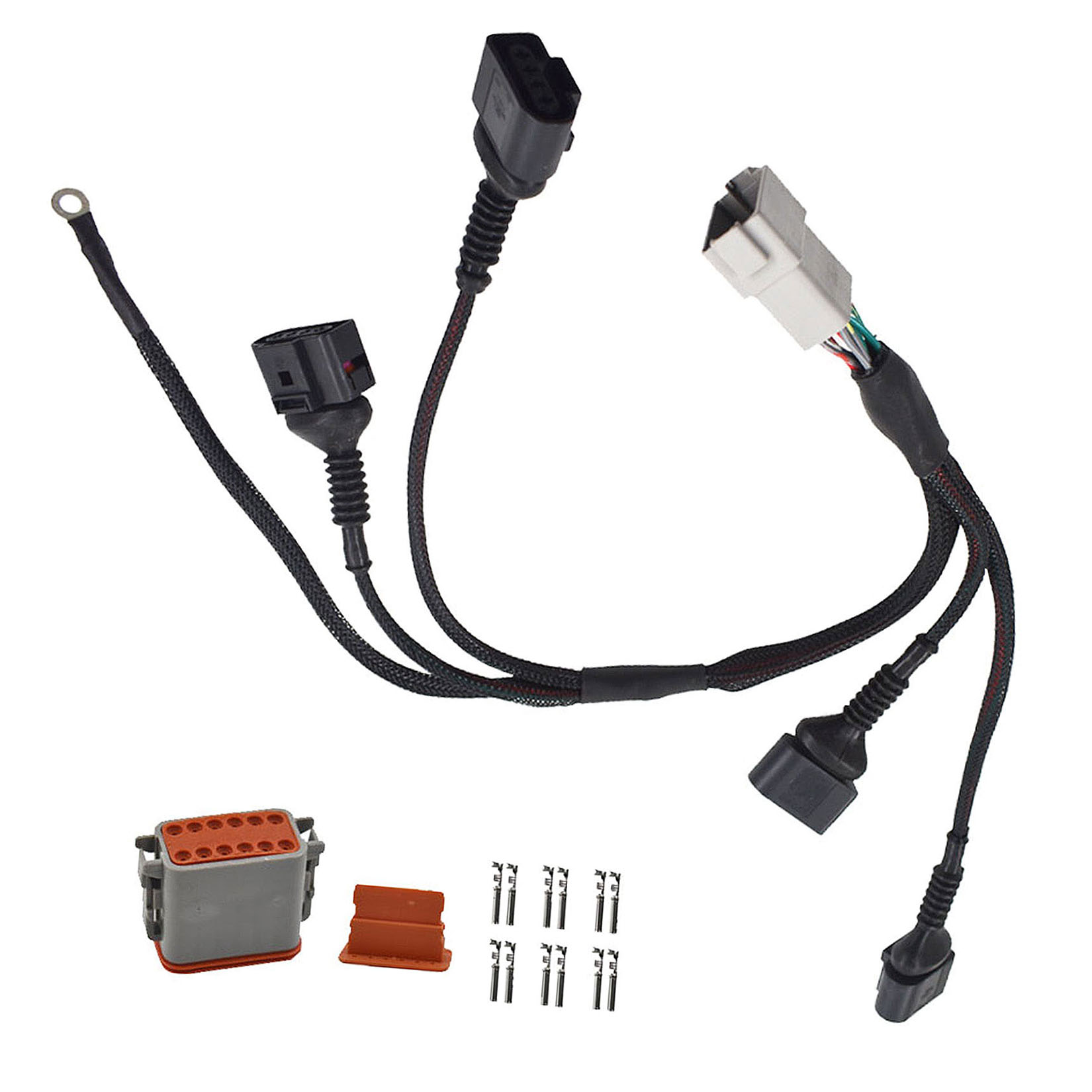Ignition Coil Wiring Harness Loom 06B998018T Fit for 1997-2006 Audi A4 ...