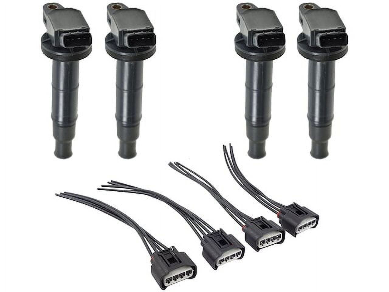 Scion tC 2.4L 4-Cylinder Ignition Coil & Connector Kit 4-Piece (2005 ...