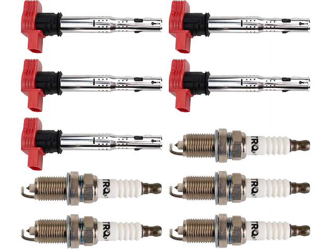 Ignition Coil and Spark Plug Kit 10 Piece - Compatible with 2005 - 2014 ...