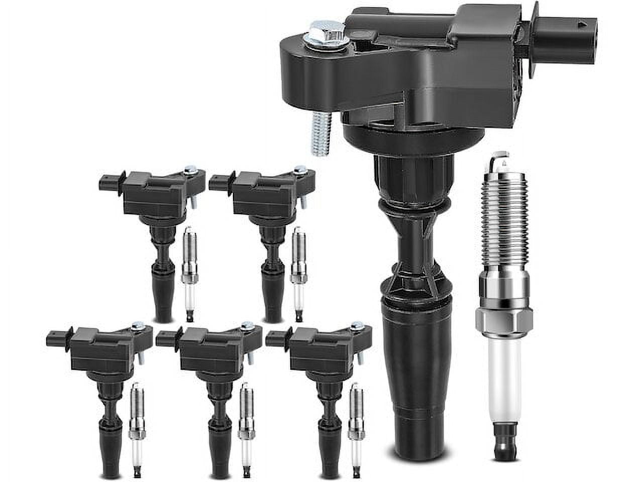 Ignition Coil and Spark Plug Kit 12 - Compatible with 2017 - 2021 Chevy ...