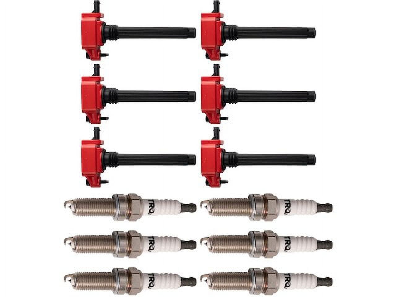 Ignition Coil and Spark Plug Kit 12 Piece - Compatible with 2011 - 2021 ...