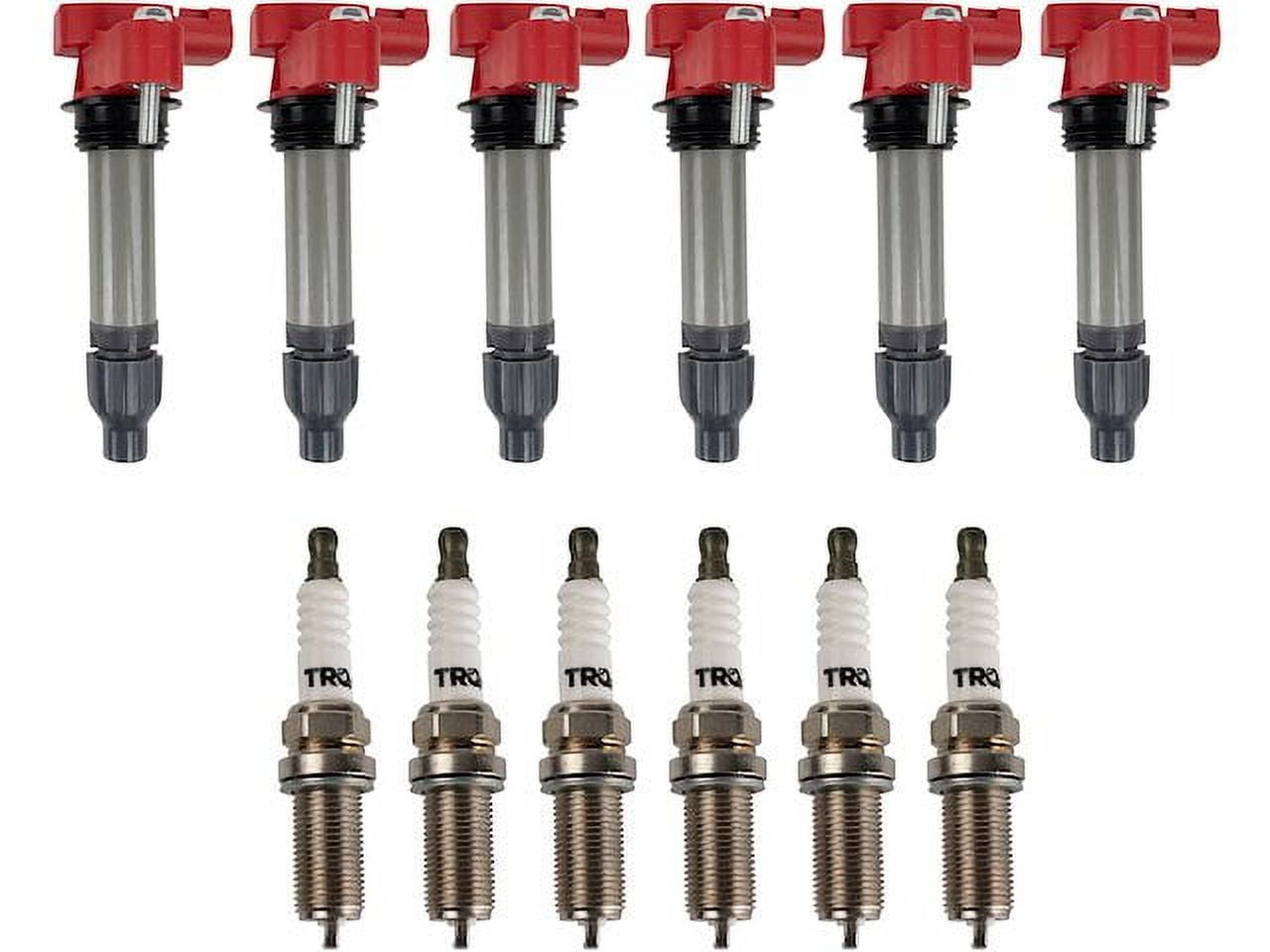 Ignition Coil and Spark Plug Kit 12 Piece - Compatible with 2012 - 2019 ...