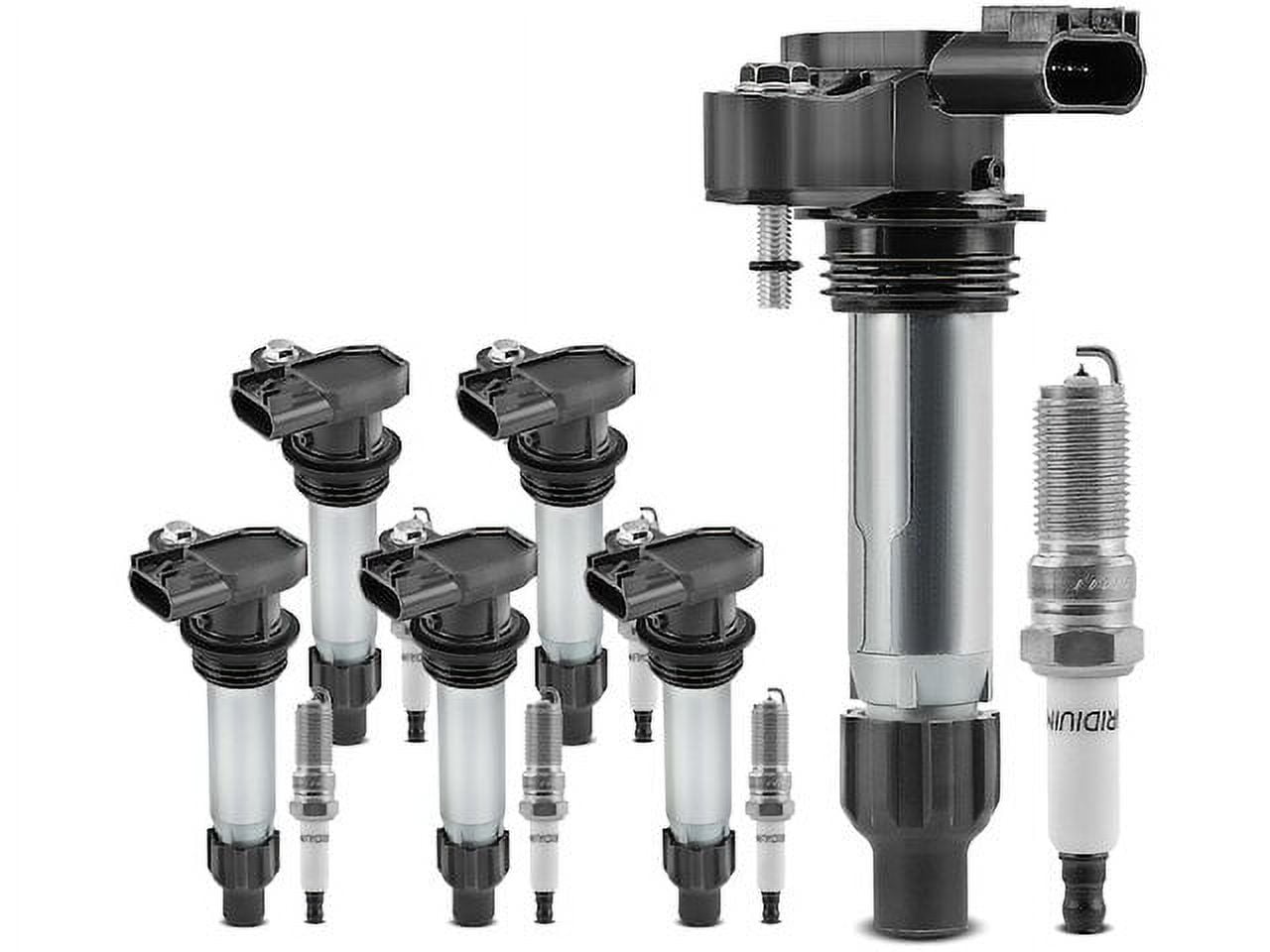 Ignition Coil and Spark Plug Kit 6 - Compatible with 2010 - 2021 Chevy ...
