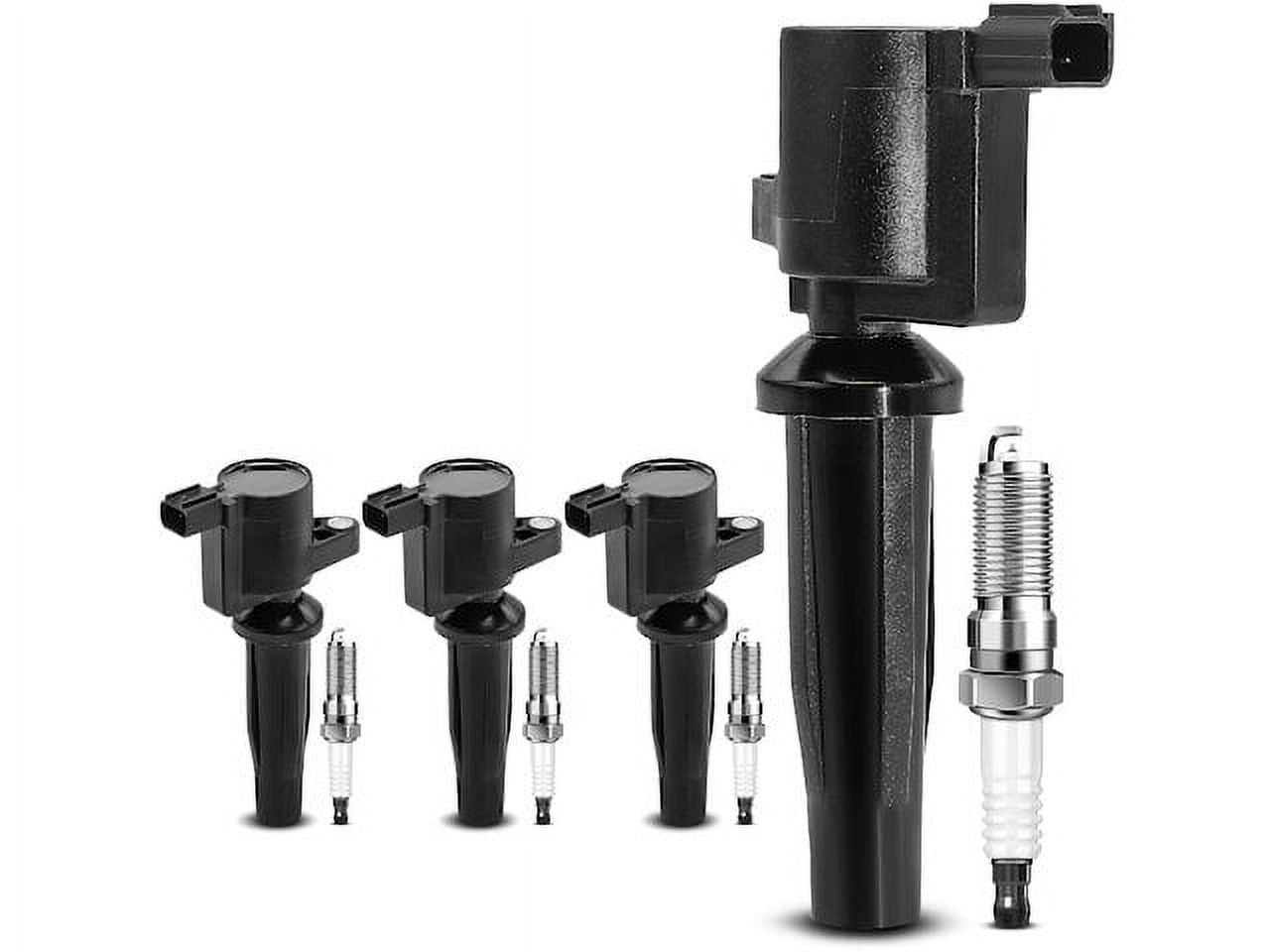 Ignition Coil and Spark Plug Kit 8 - Compatible with 2009 - 2019 Ford ...