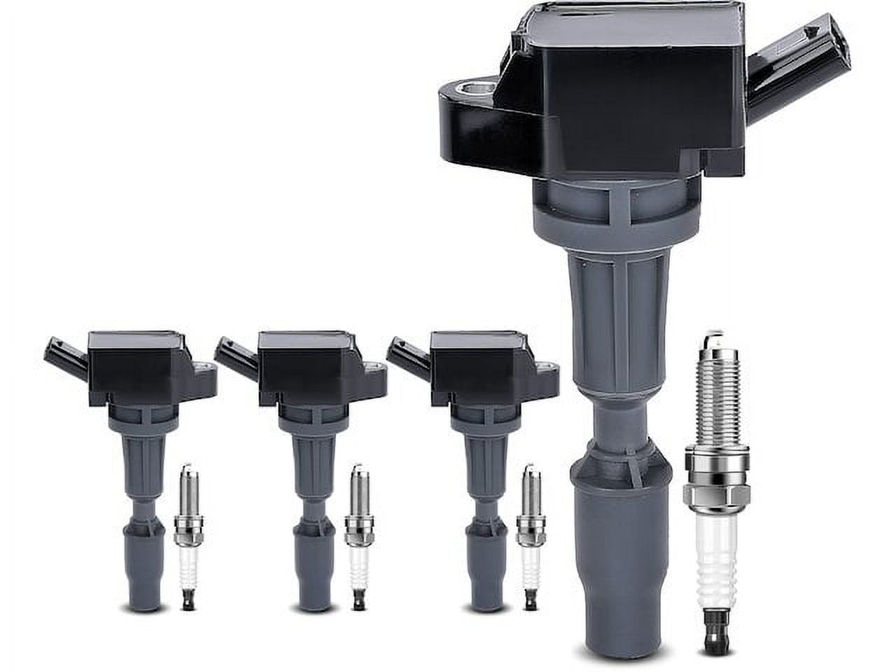 Ignition Coil and Spark Plug Kit 8 - Compatible with 2016 - 2020 Kia ...