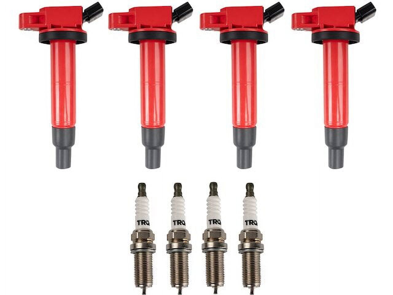 Ignition Coil and Spark Plug Kit 8 Piece - Compatible with 2001 - 2008 ...