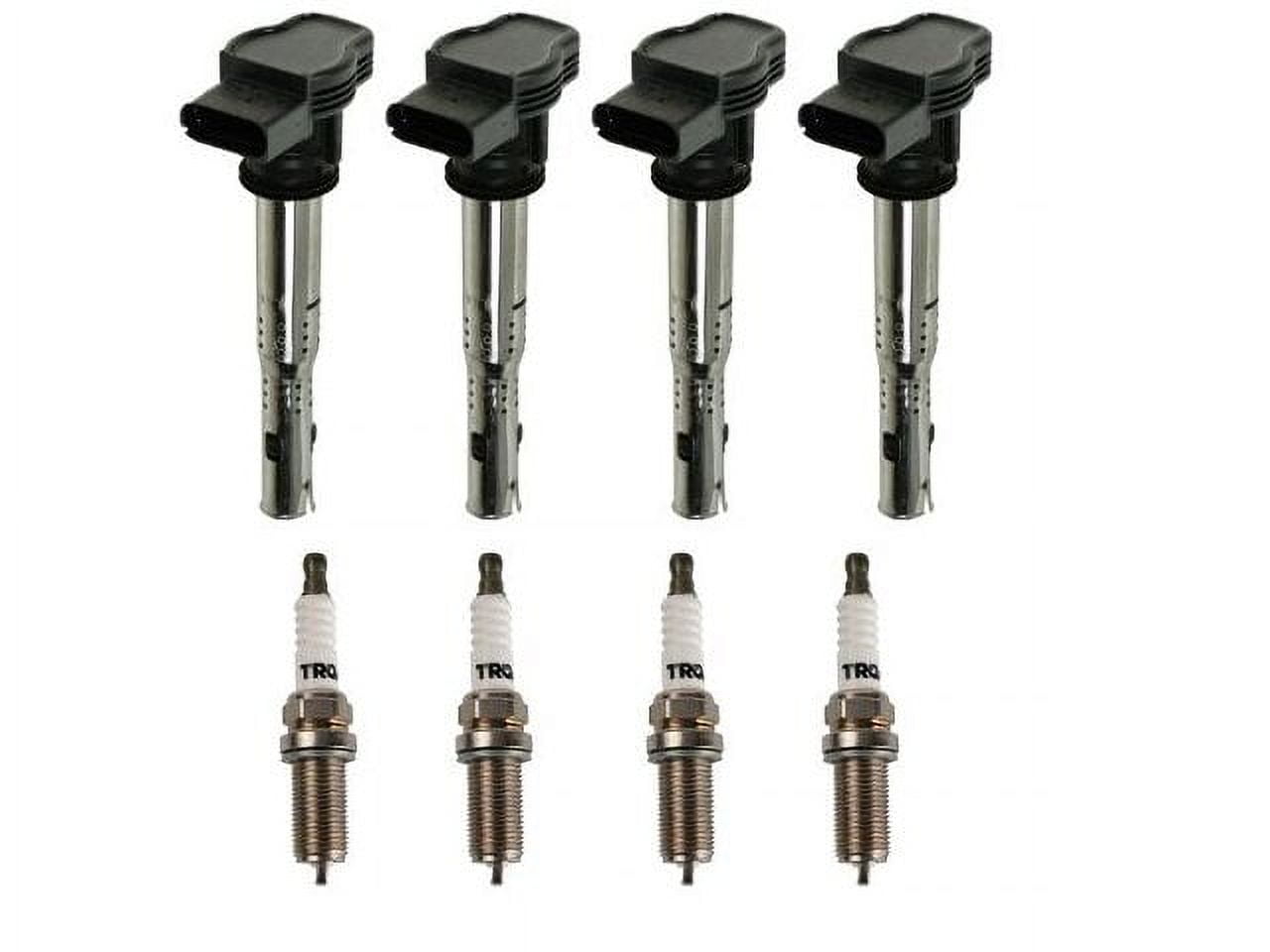 Ignition Coil and Spark Plug Kit 8 Piece - Compatible with 2009 - 2017 ...