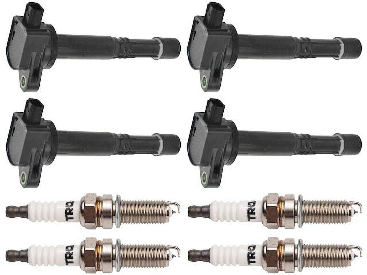 T.RQ Ignition Coil and Spark Plug Kit, 8 Piece, Compatible with 2010 ...