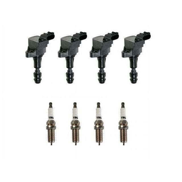 Ignition Coil and Spark Plug Kit 8 Piece - Compatible with 2010 - 2016 ...