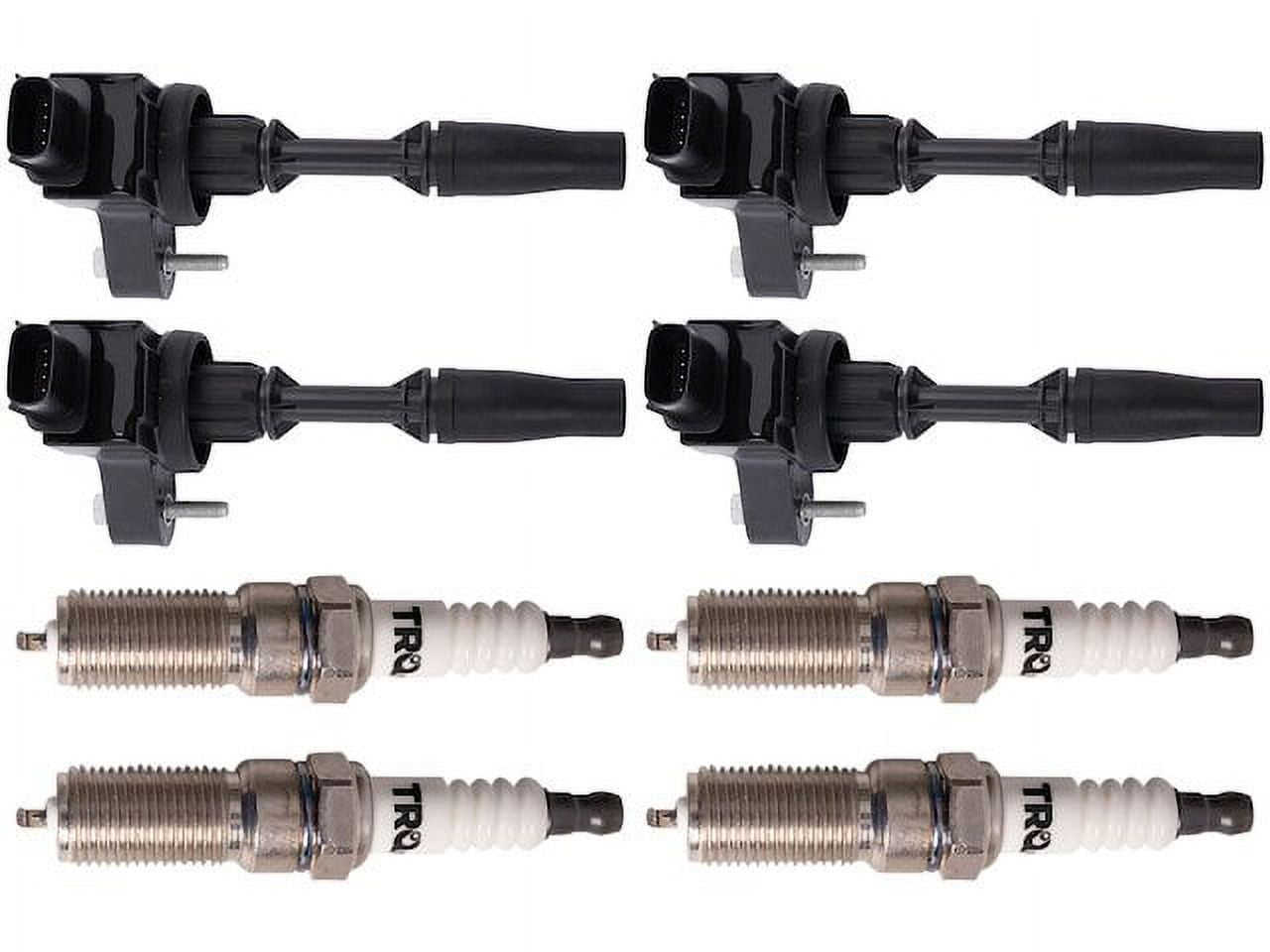 Ignition Coil and Spark Plug Kit 8 Piece - Compatible with 2013 - 2018 ...