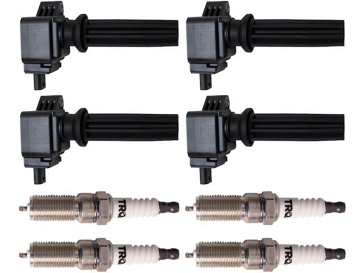 T.RQ Ignition Coil and Spark Plug Kit, 8 Piece, Ford Escape 2013-2019 ...
