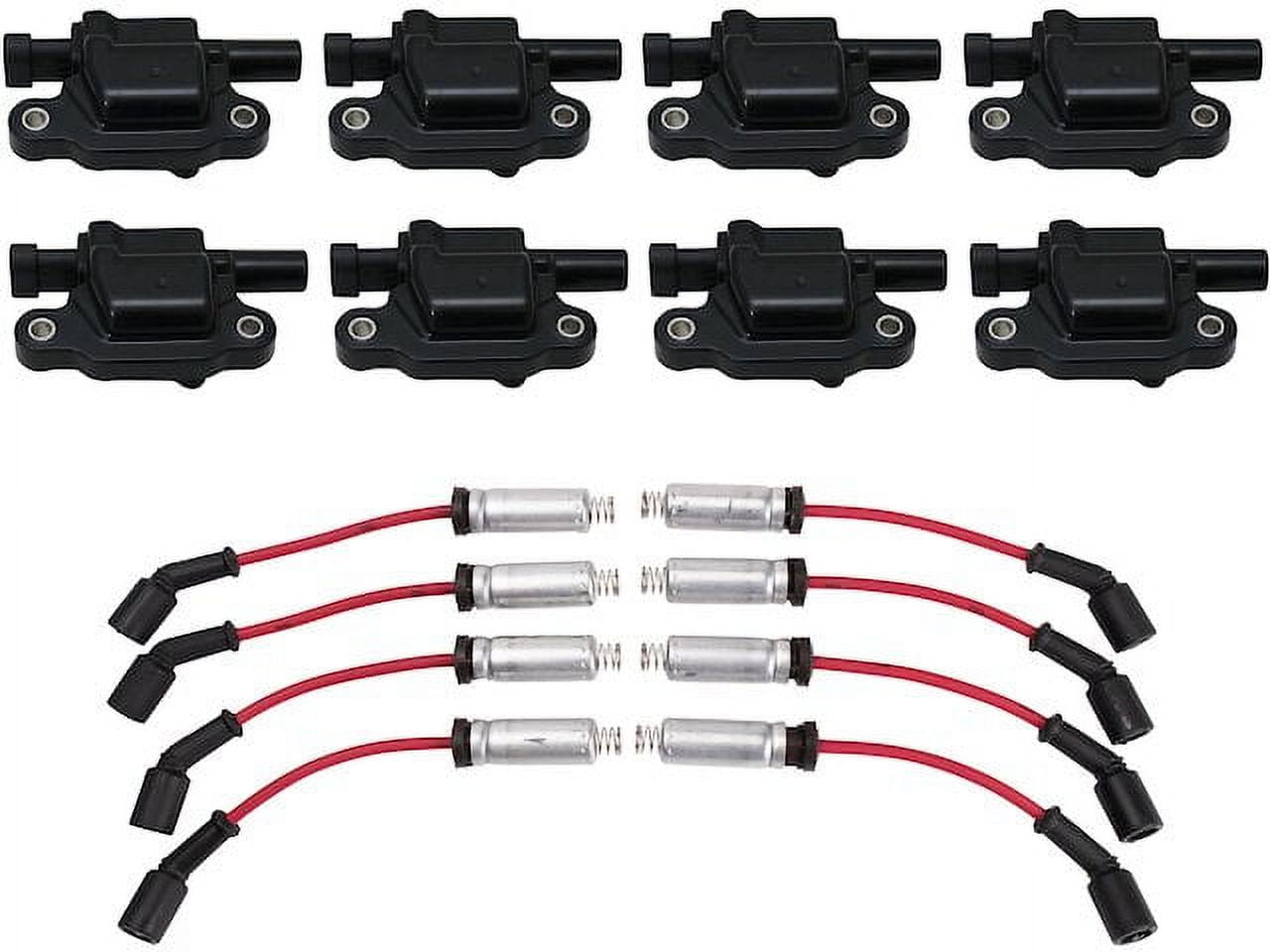 Ignition Coil and Spark Plug Wire Set 9 Piece - Compatible with 2014 ...