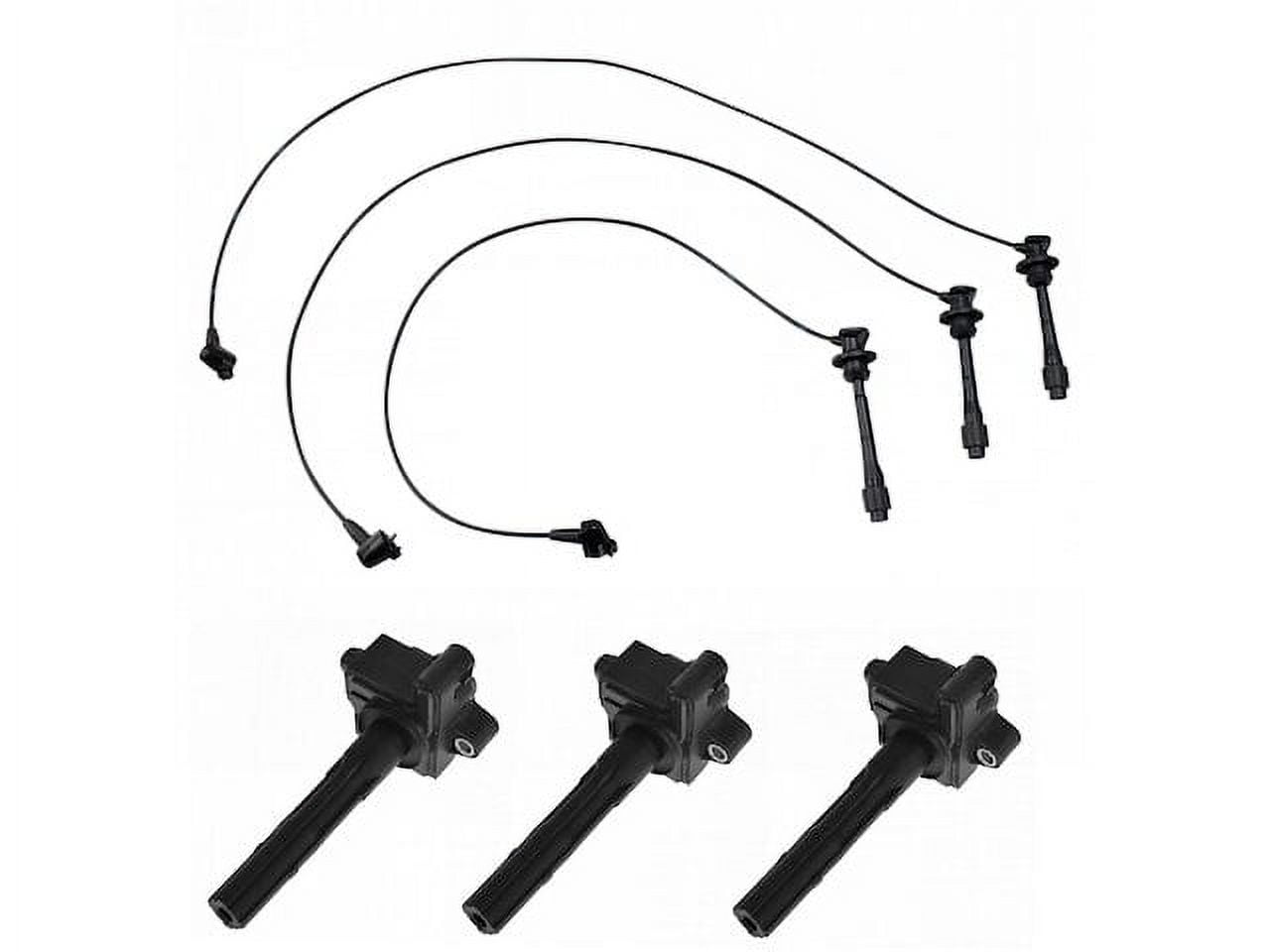 Ignition Coil and Spark Plug Wire Set - Compatible with 1998 - 2000 ...