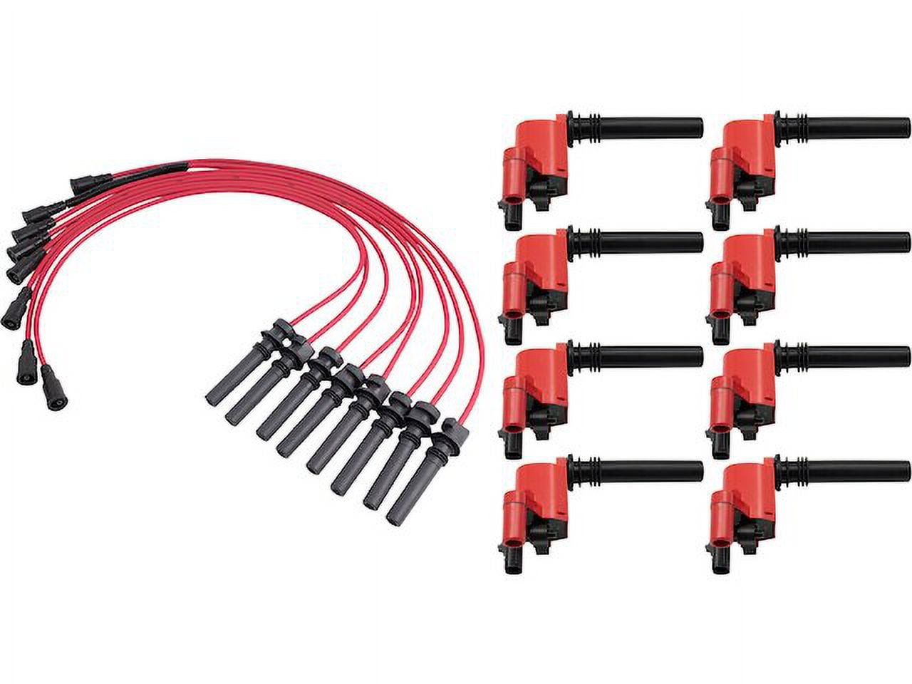 Ignition Coil and Spark Plug Wire Set - Compatible with 2003 - 2005 Dodge Ram 1500 5.7L V8 2004 ...