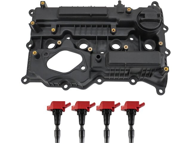 Ignition Coil and Valve Cover Kit 5 Piece - Compatible with 2016 - 2020 ...
