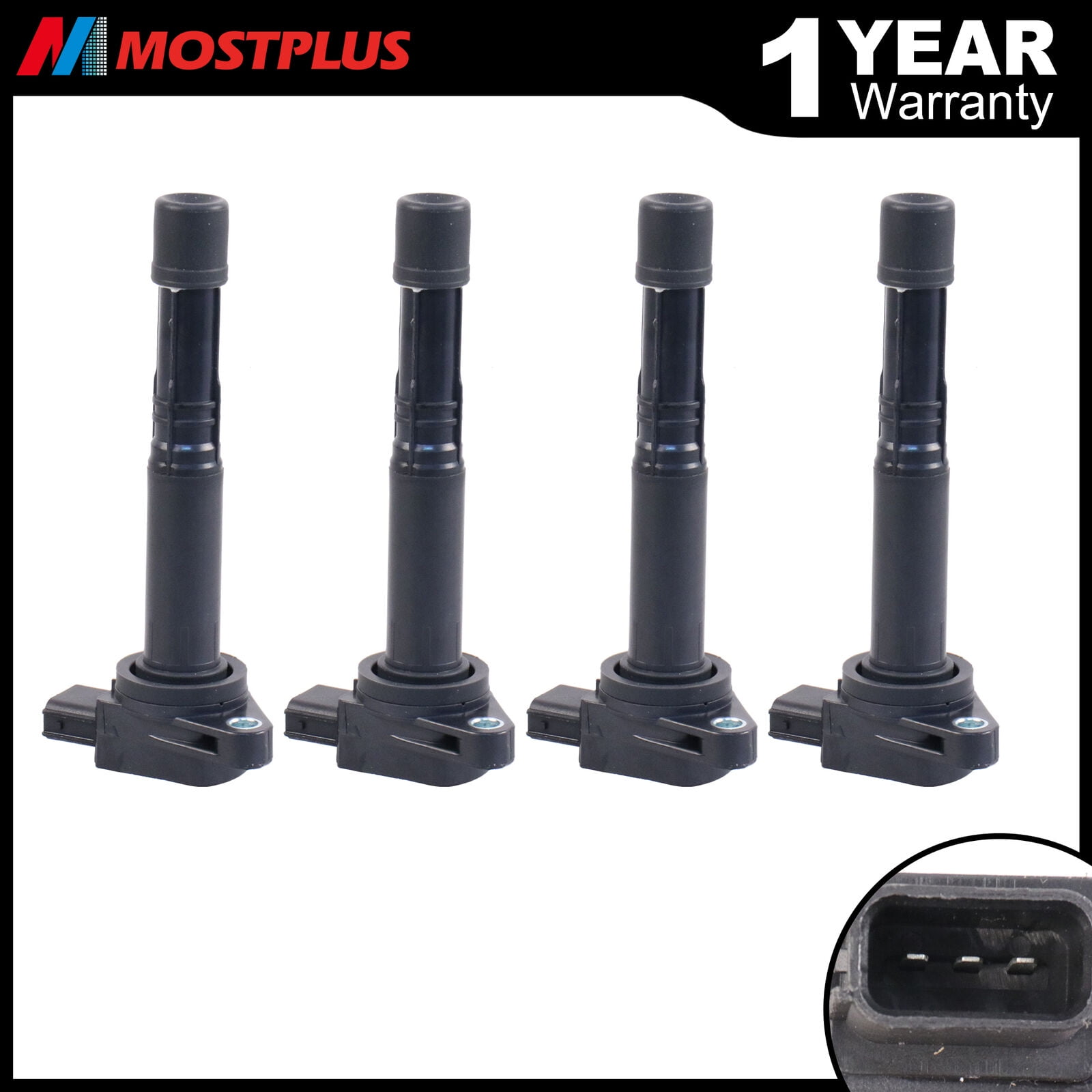 Ignition Coils For 2004 2005 2006 2007 2008 Acura TSX 2.4L 26020091 ...