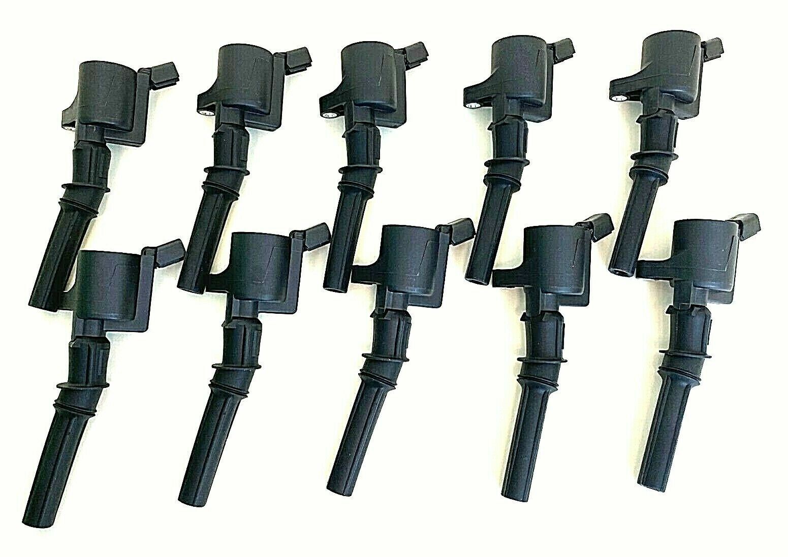Ignition Coils For Ford F150 F350 Triton Excursion 4.6 5.4 6.8L 97-16 ...