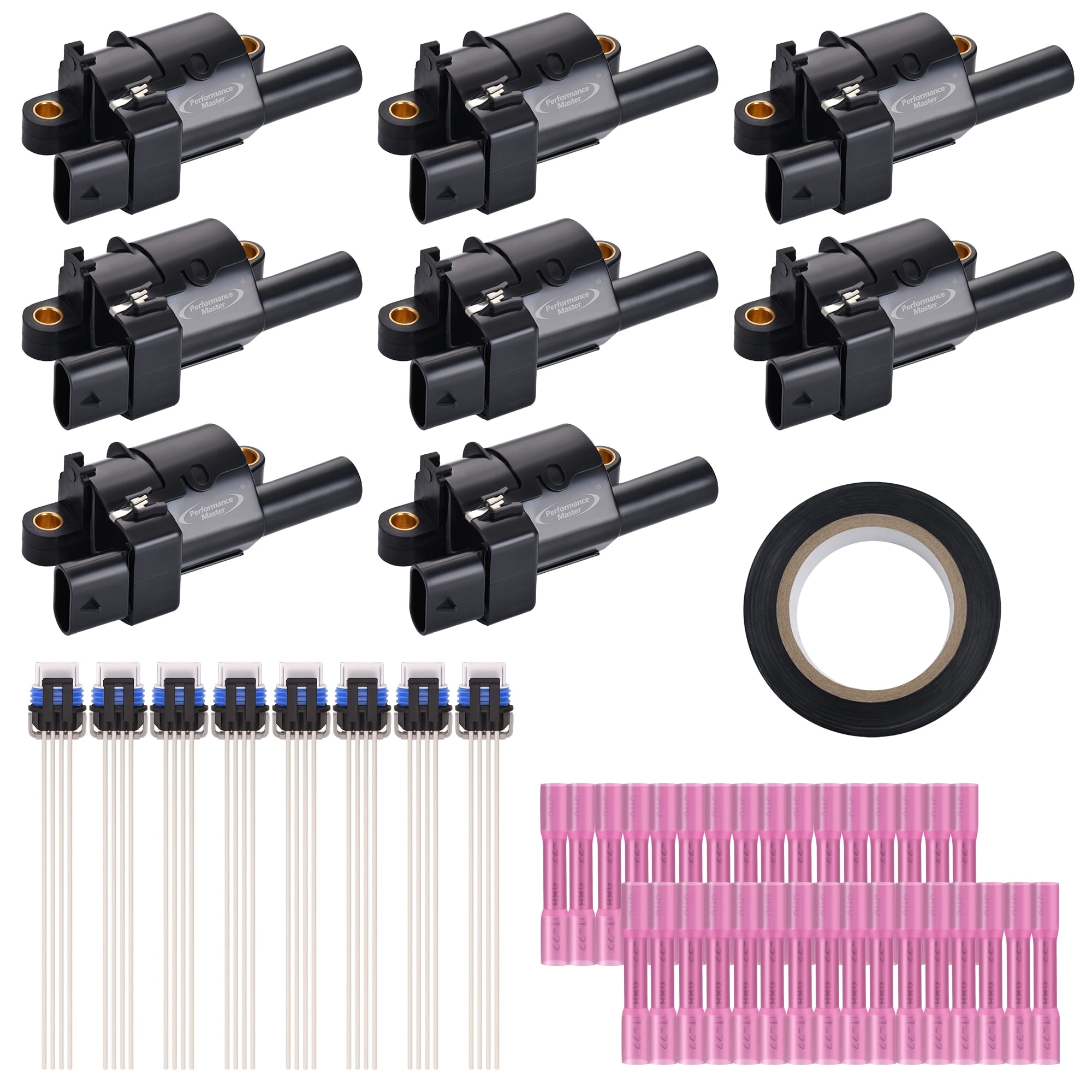 Ignition Coils & Pigtail Wiring Harness Fits Buick Rainier Cadillac ...