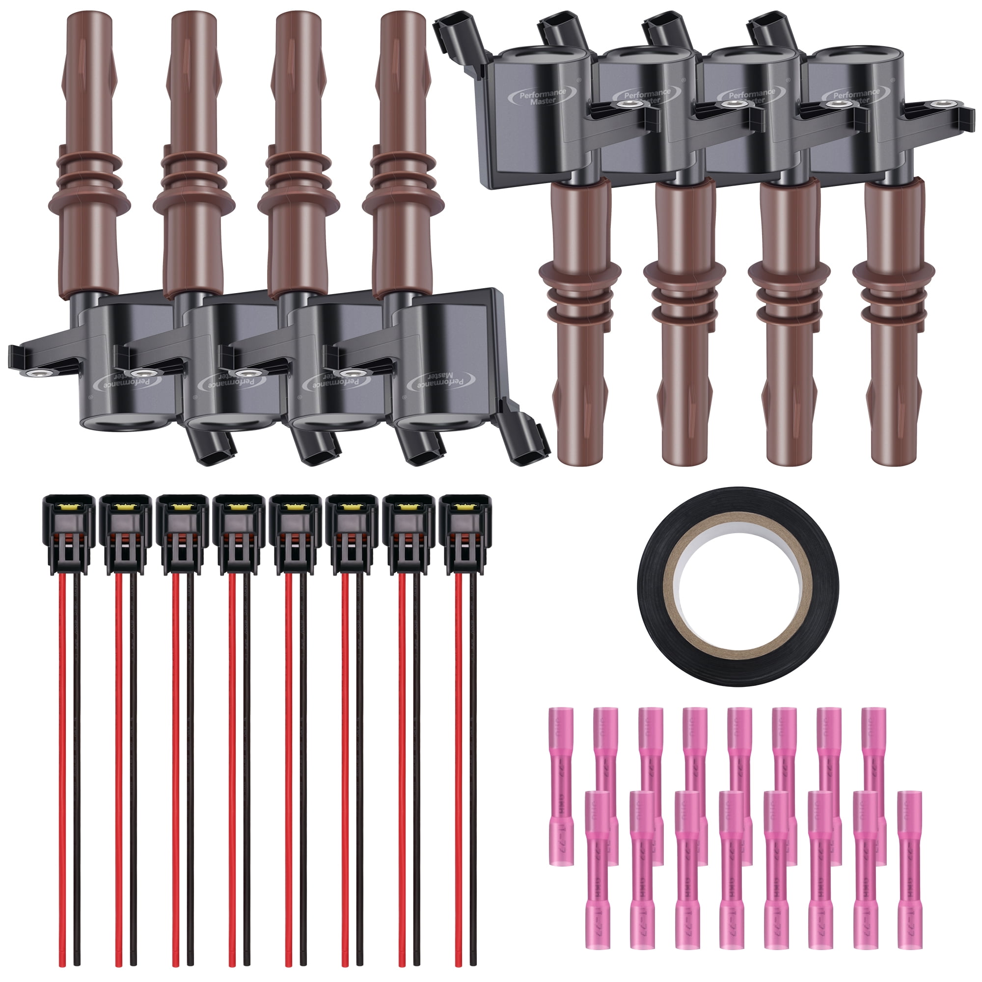 Ignition Coils & Pigtail Wiring Harness Fits Ford F150 Expedition ...