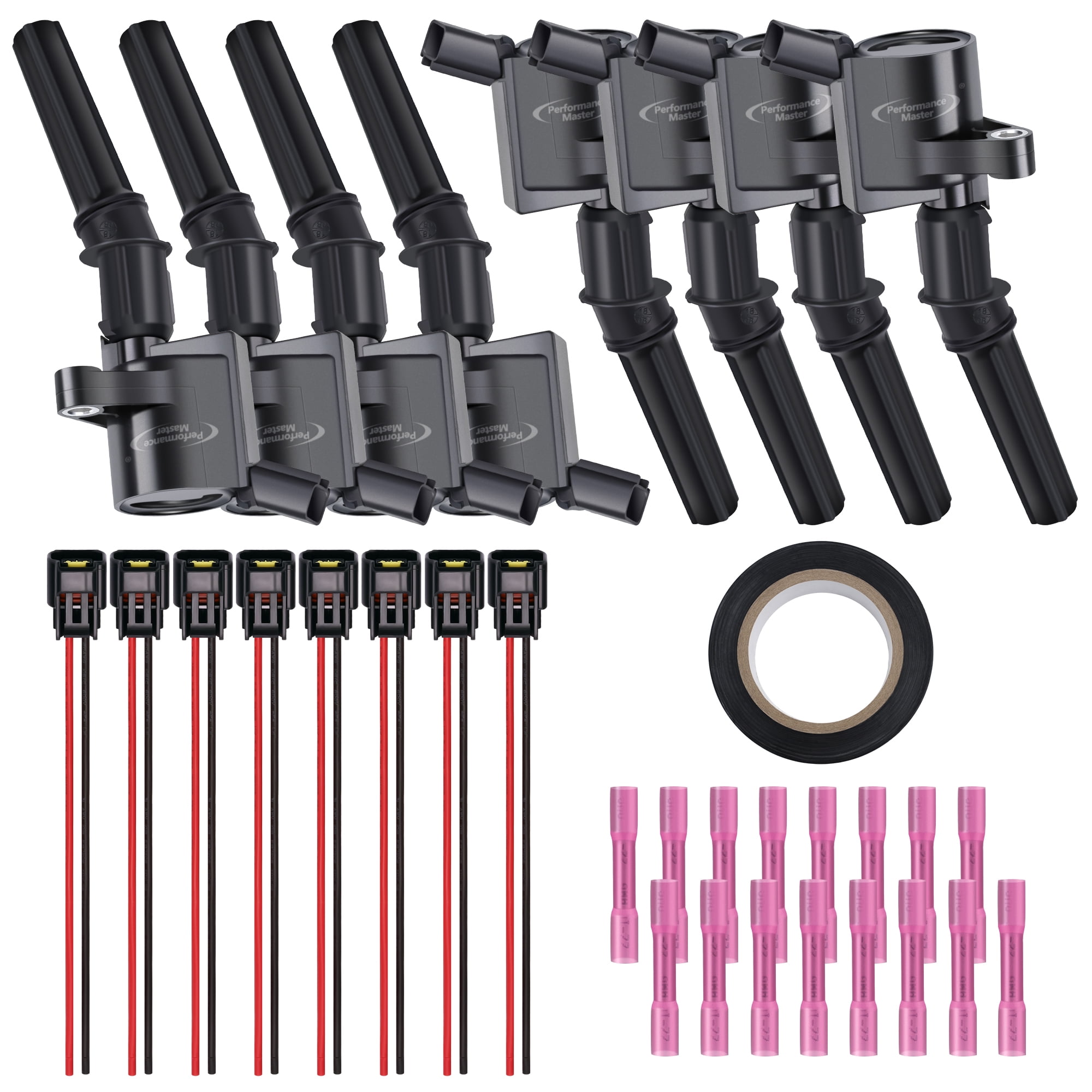 Ford Ignition Coils & Pigtail Wiring Harness, Fit F150 Expedition ...